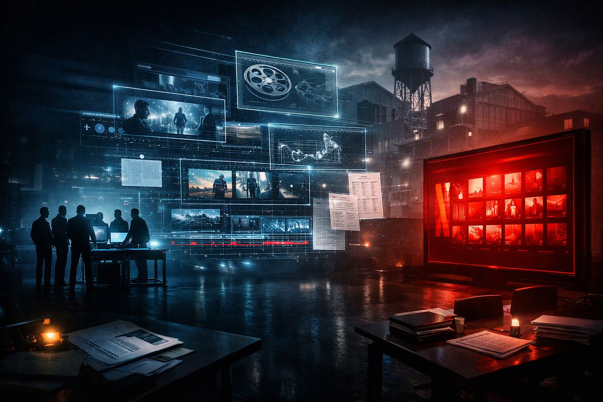Netflix Passed on Warner Bros. Then Bought a 16-Person AI Studio. That ...