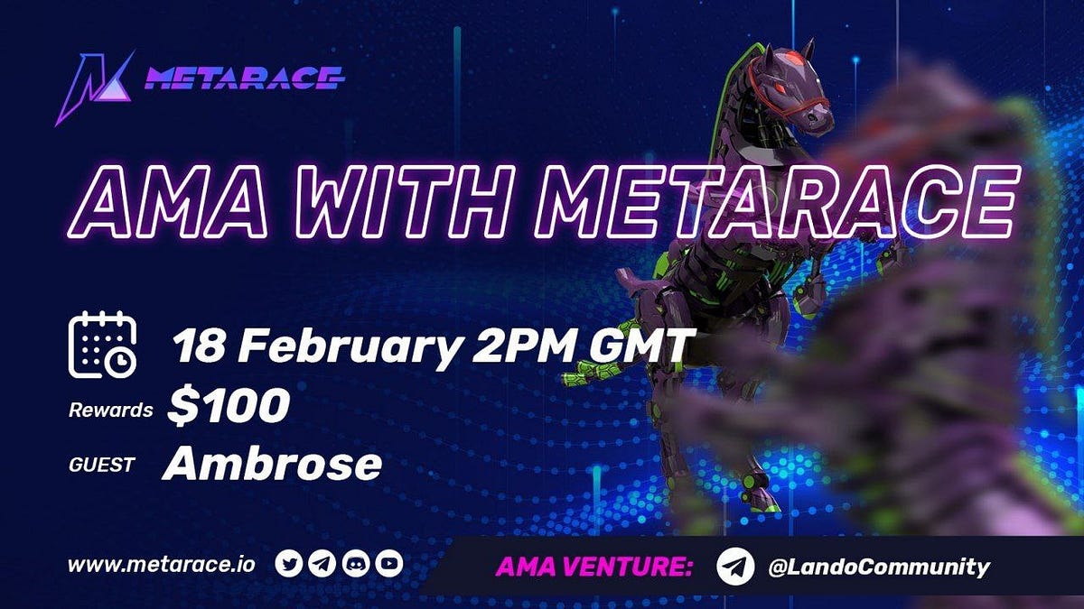 METARACE AMA RECAP. Q1. Could you describe MetaRace and… | by Lando ...