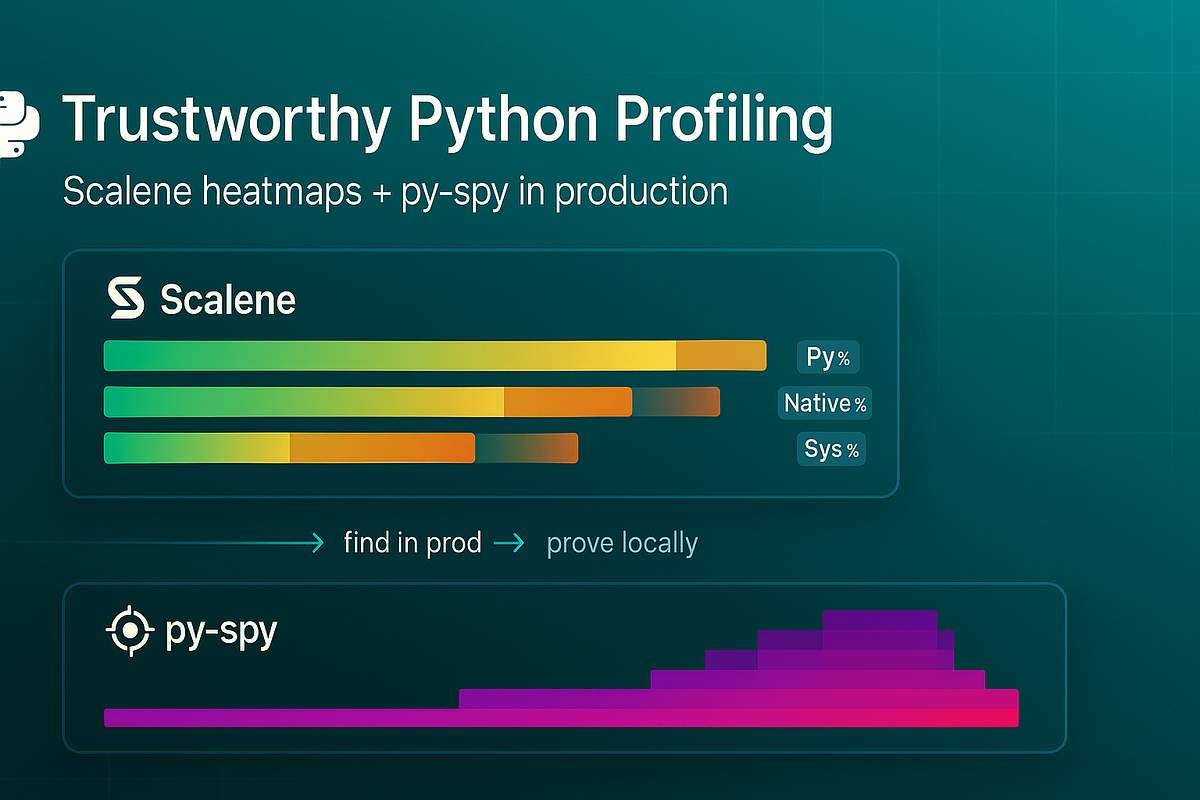 Python Profiling You’ll Trust. Scalene, py-spy, and heatmaps that… | by Thinking Loop | Oct ...
