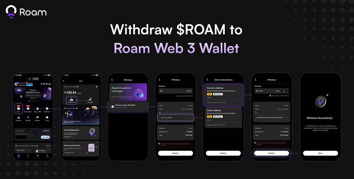 Maximize Your ROAM Withdrawals: Why Web3 Wallets Are the Smart Choice ...