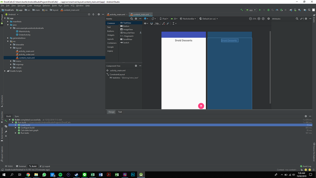 Pertemuan 4. Android fundamentals 04 | by Azolla Dhigo | Medium