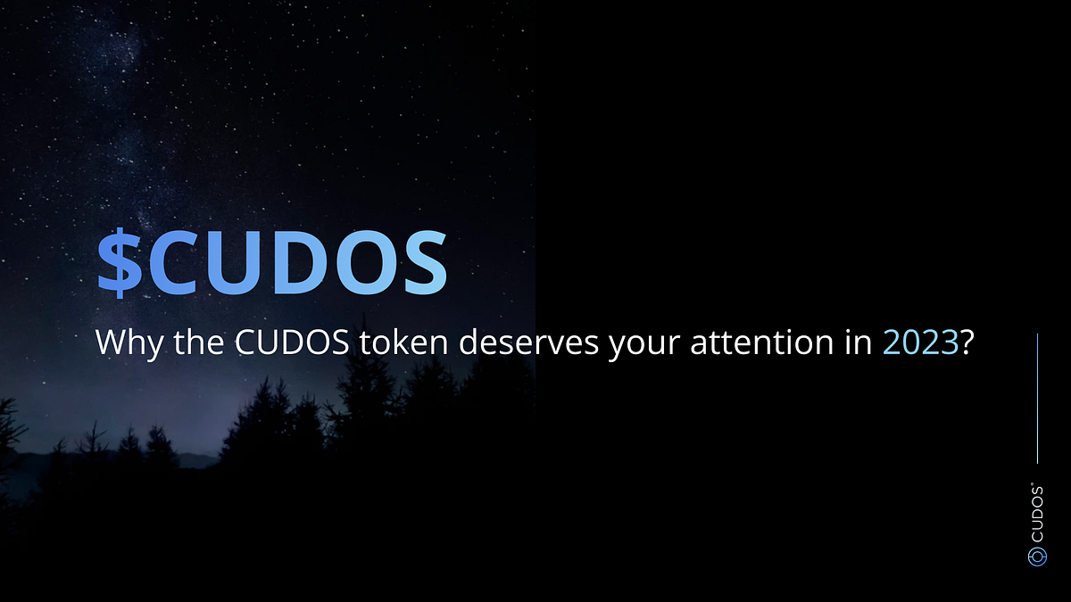 Why the CUDOS token deserves your attention in 2023? | by Виктория ...