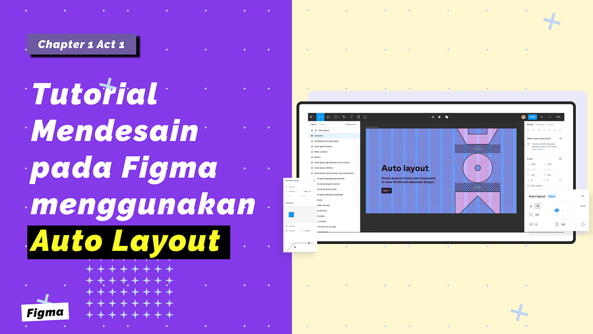 Playing With Figma Adobe - Cara Membuat Desain di Figma Menggunakan Auto Layout Part 1 (Act 1 ...