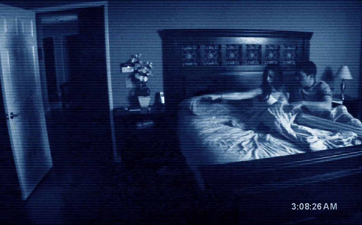 Paranormal Activity and the Perils of Male Hubris Women In Horror Series by Kelcie Mattson Panel Frame Medium