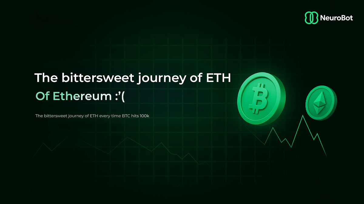 cryptoThe Bittersweet Journey of Ethereum: Every Time Bitcoin Hits 100k ...