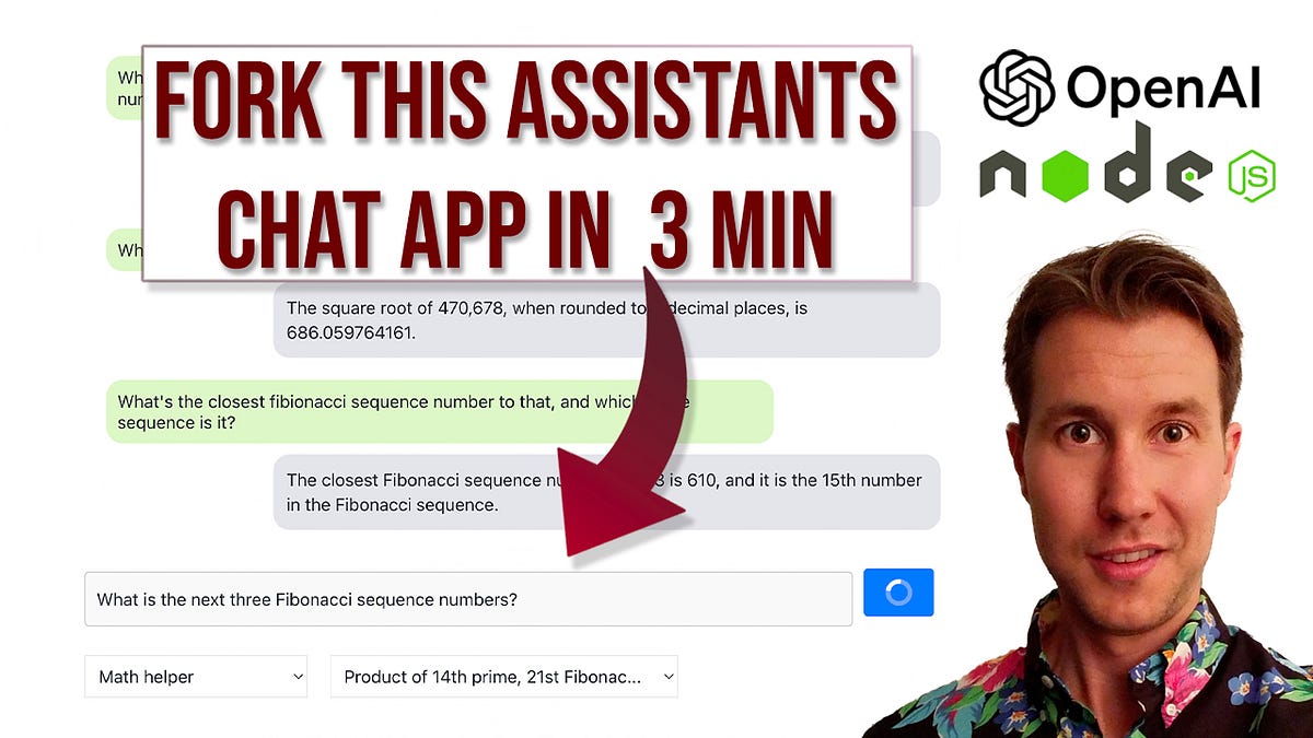 Fork This Openai Assistant Web Chat App In 3 Minutes — And Learn The 4377