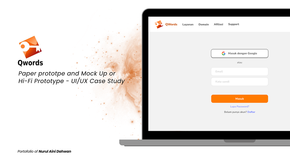 UI/UX Case Study — Paper Prototype and Hi-Fi Prototype | by Nurul Aini ...