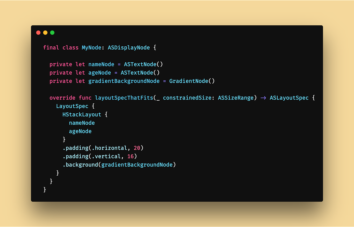 Creating UI with like SwiftUI’s syntax by the power of Texture framework in UIKit based app ...