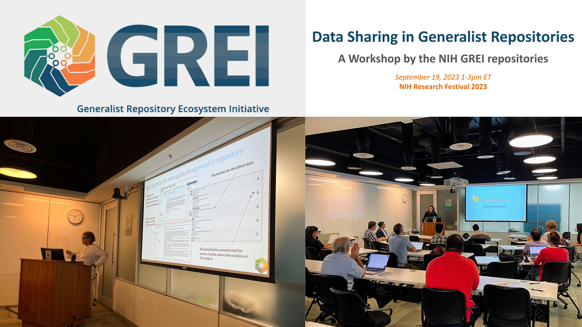 A Workshop on Data Sharing in Generalist Repositories at the 2023 NIH ...