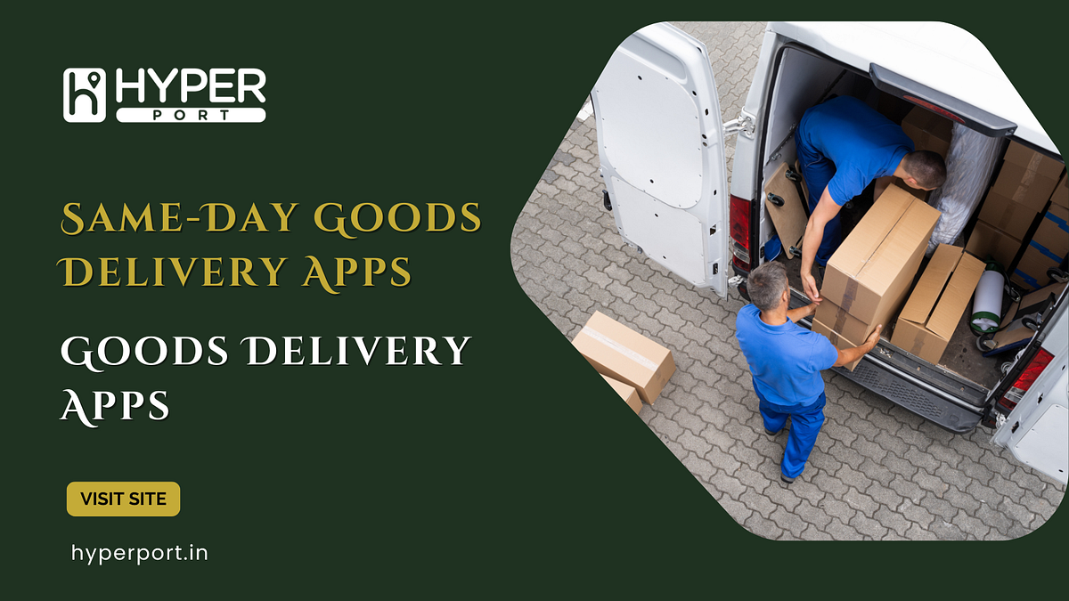 The Evolution of Same-Day Goods Delivery Apps | by HyperPort | Sep ...