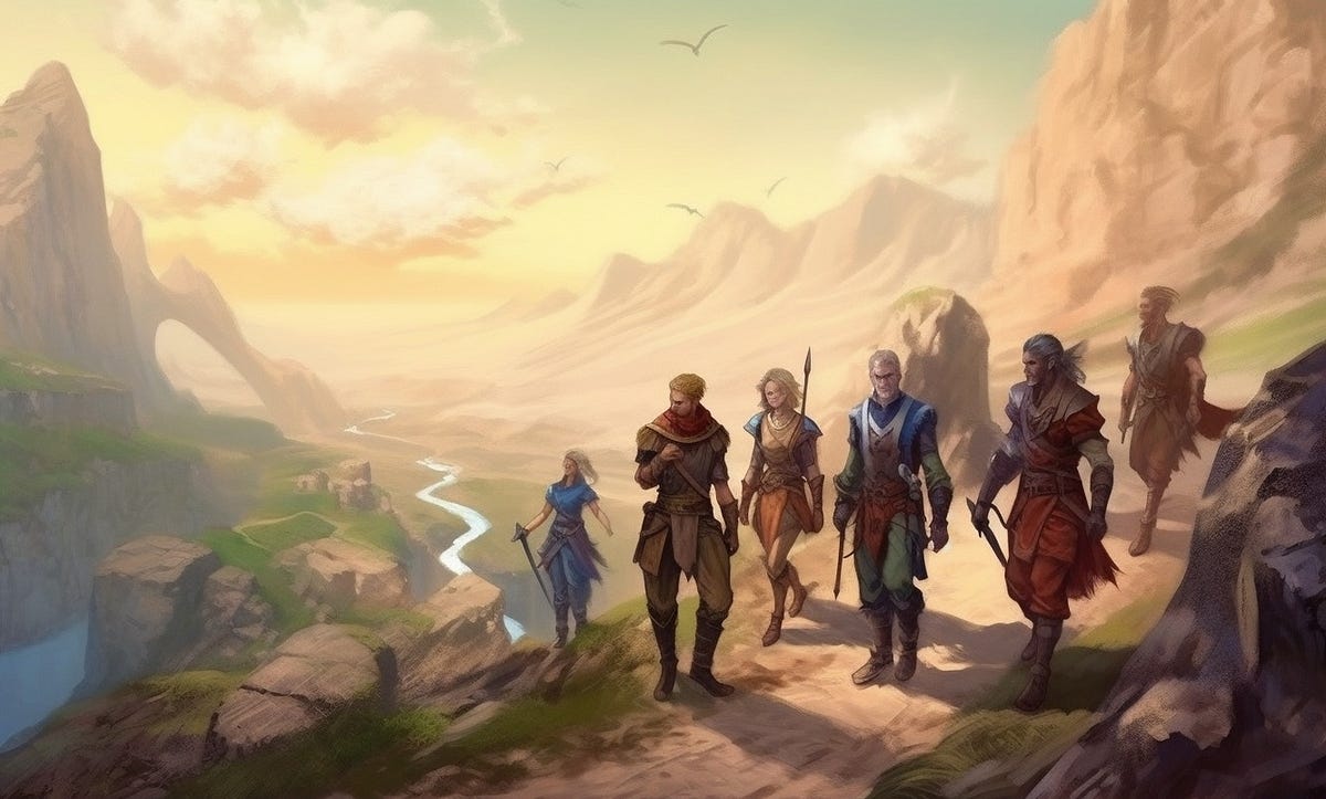 And Just Like That: AI Created My Latest Fantasy Fiction Character | by ...
