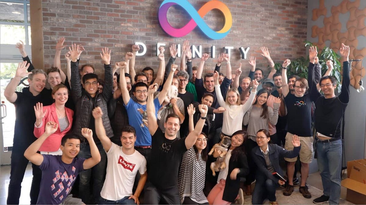 Introduction to the Dfinity team. Composed of more than 200 development ...
