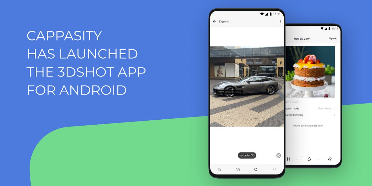 Cappasity has launched the 3DShot app for Android | by Cappasity ...