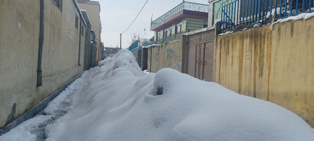 A City Without a Plan, the Hurdles of a Snowy Kabul Winter | by Alive ...