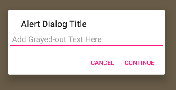 Android Studio: Dialogs with User Input | by Grace Kim | Medium