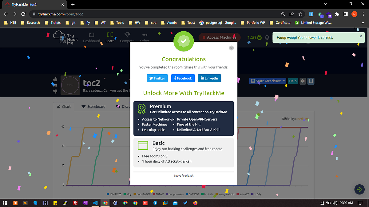 Tco2 | TryHackMe. Find and retrieve the user.txt flag | by Nihir Zala ...