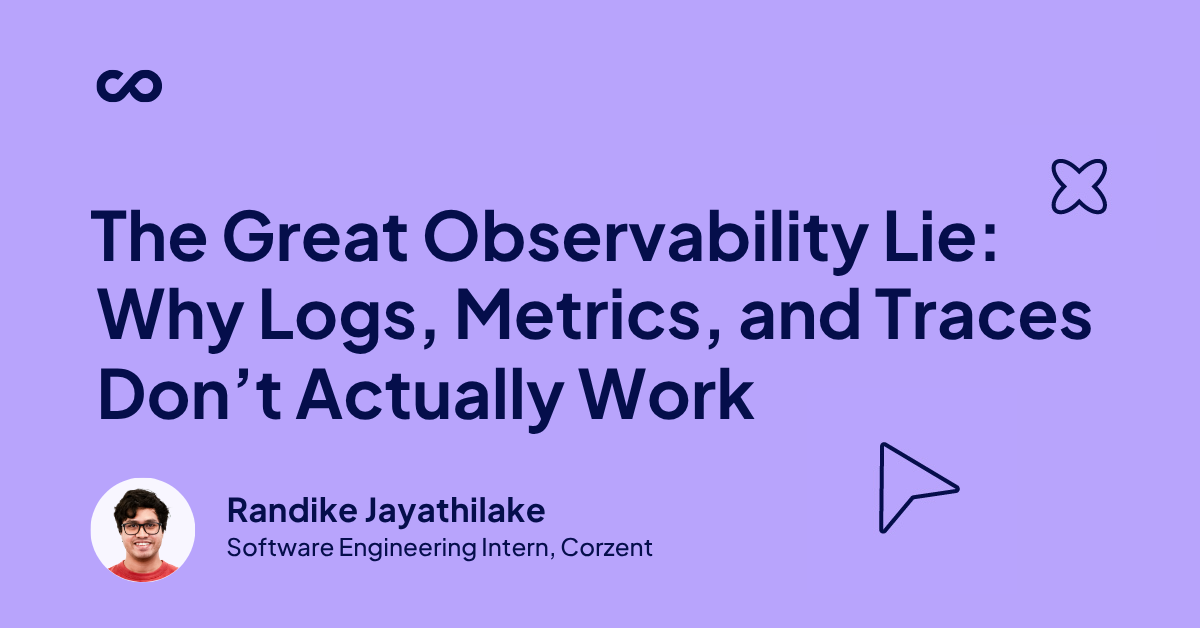 The Great Observability Lie: Why Logs, Metrics, and Traces Don’t ...