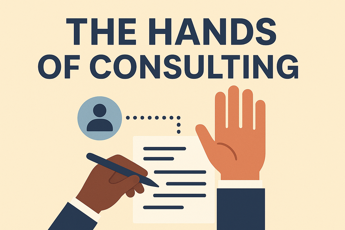 The Hands of Consulting: Learning by Doing | by Zain Kanadia | Sep ...