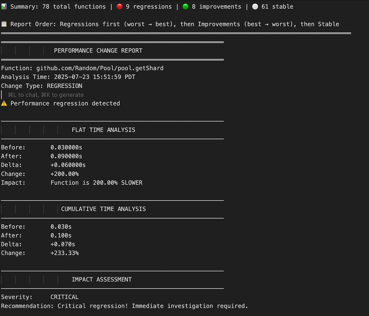 Prof: A Structured Way to Manage and Compare Go Profiles | by ...