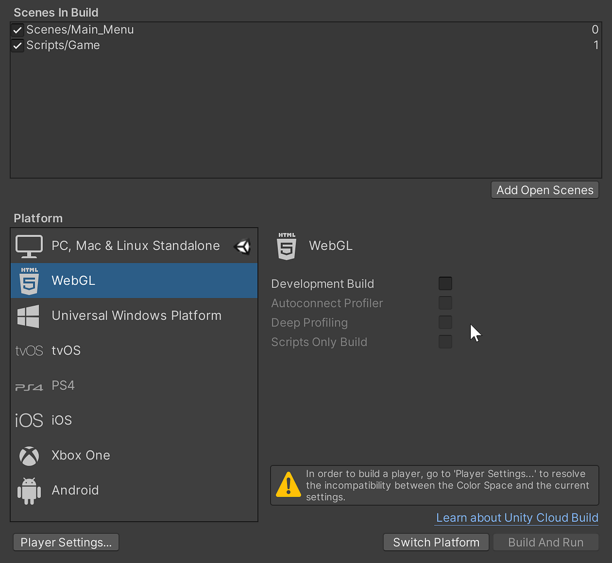 Web GL Unity - Josh Watts - Medium