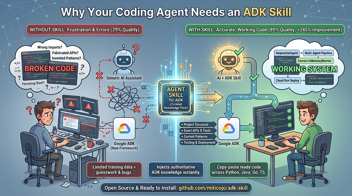 I Built an Agent Skill for Google’s ADK — Here’s Why Your Coding Agent ...