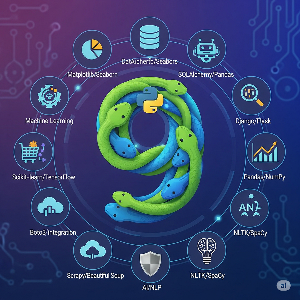 The 9 Python Libraries Every Entrepreneur Needs Right Now | by Arfa | The Pythoneers | Aug, 2025 ...