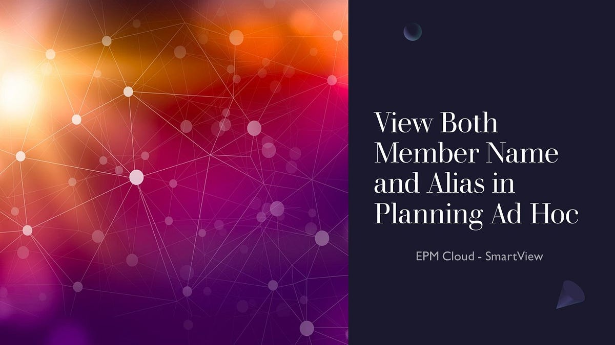 EPM Cloud-SmartView-Much Needed Update to help Business Users is here ...