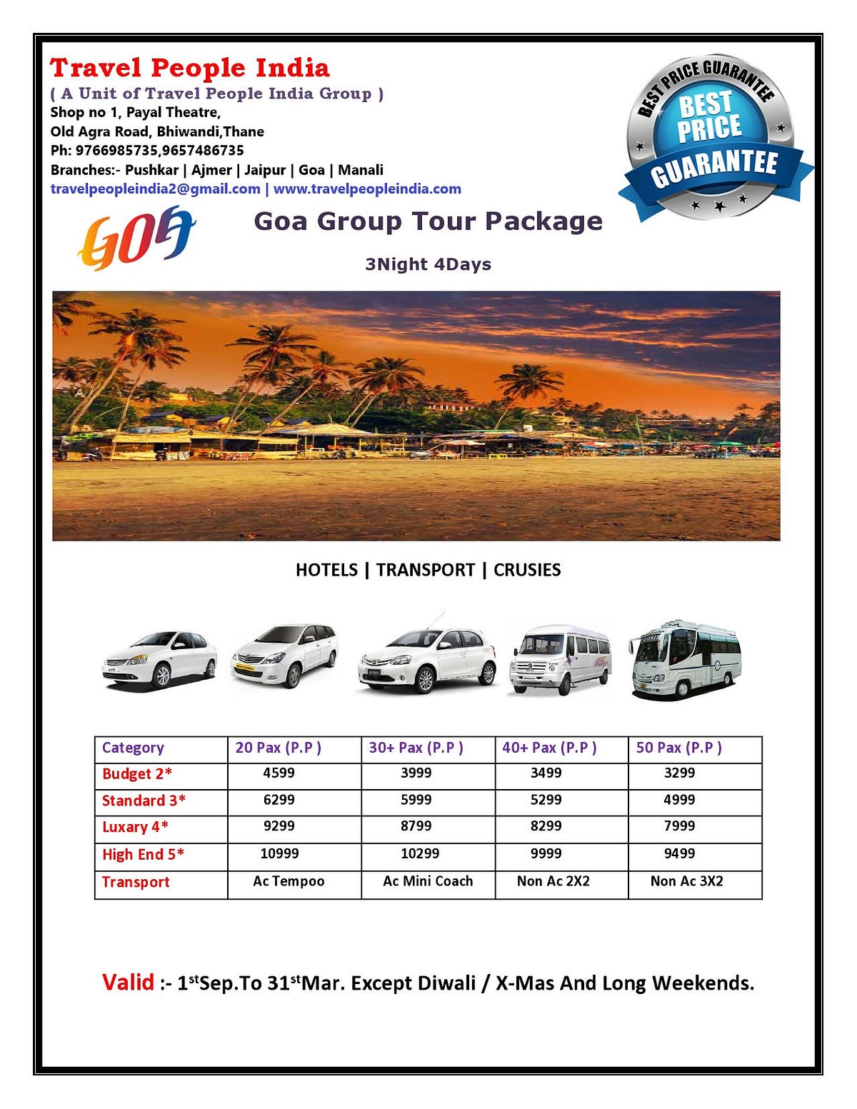 Goa Tour Package | by Mahesh Sharma | Medium