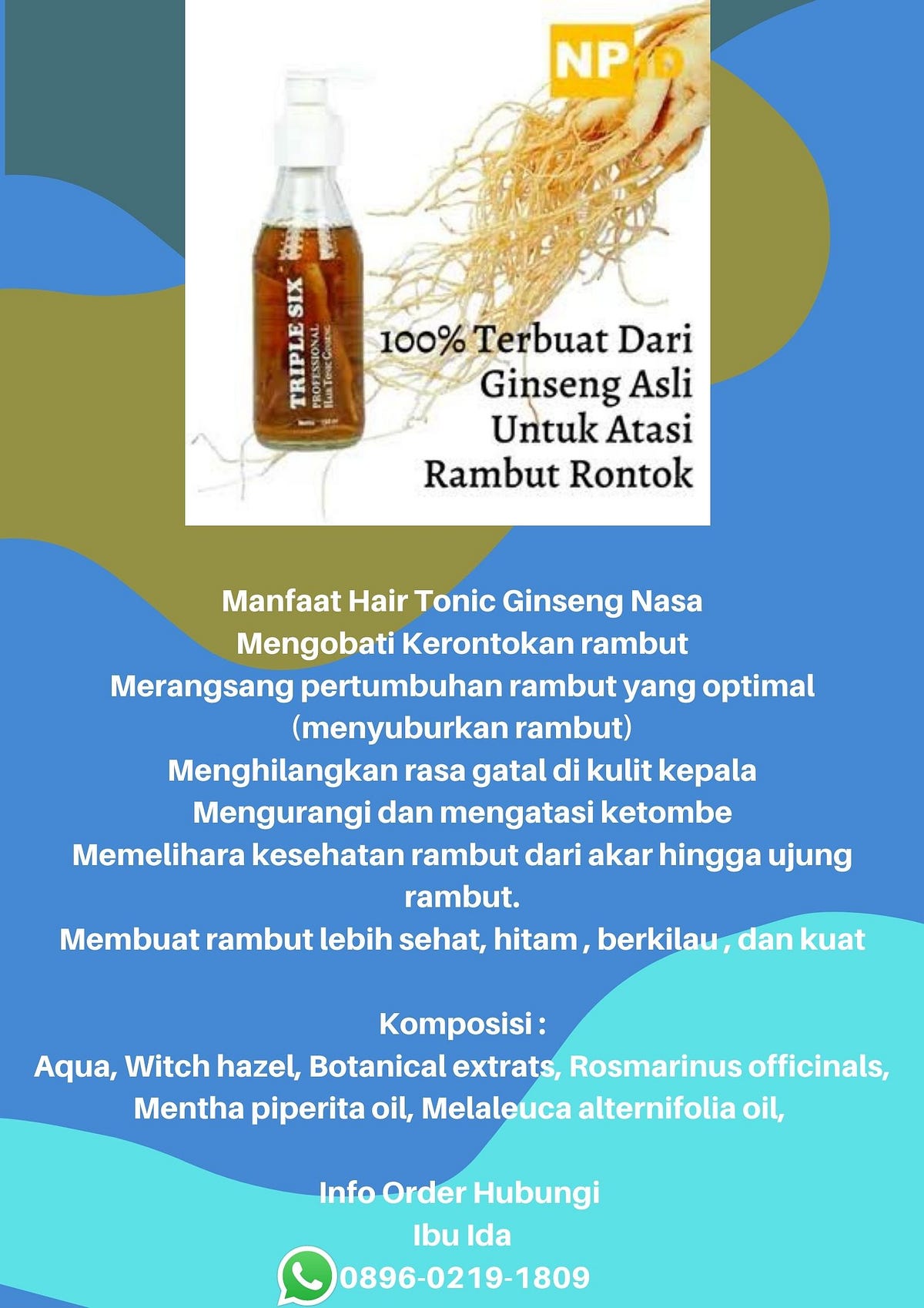 TERLARIS!! WA 0896-0219-1809, Distributor Penumbuh Rambut Jidat di ...