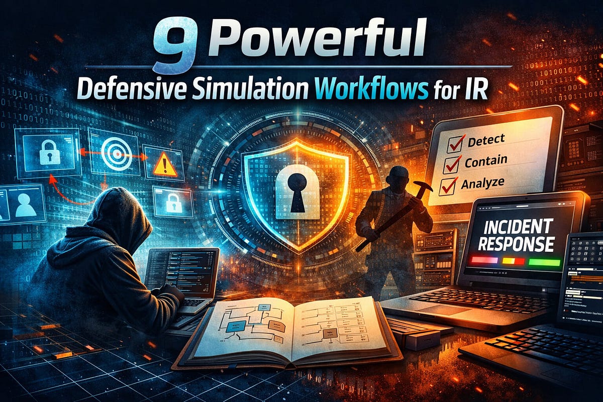 9 Powerful Defensive Simulation Workflows for IR | by Pentest_Testing ...