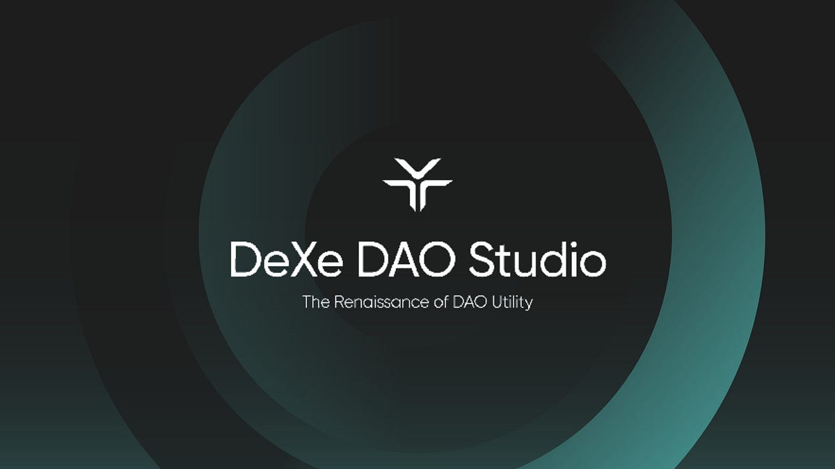 Unleashing the Potential of DeXe DAO Studio; | by Miles 💯 | Dec, 2023 | Medium
