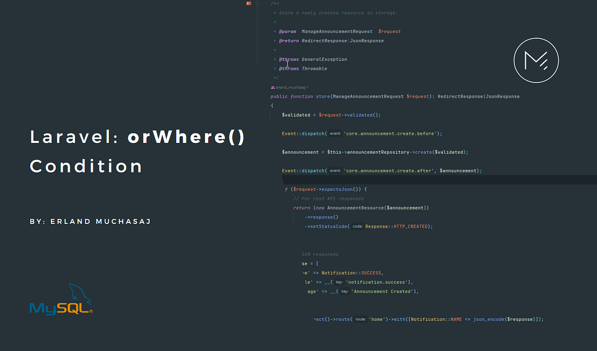 Careful of orWhere() query condition | by Erland Muchasaj | Medium