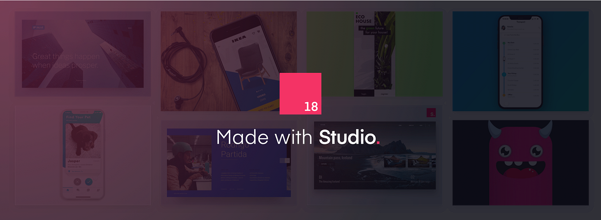 Made with Studio #18. An inspiration gallery from the… | by Muzli ...