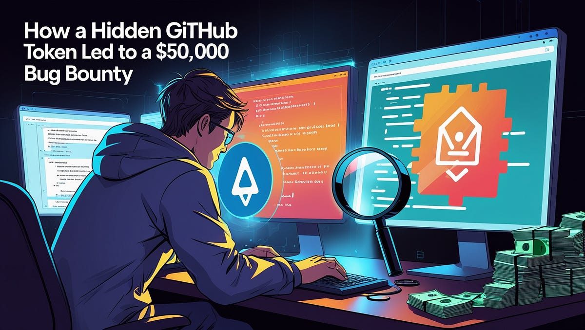 How a Hidden GitHub Token Led to a $50,000 Bug Bounty | by Karthikeyan Nagaraj | OSINT Team