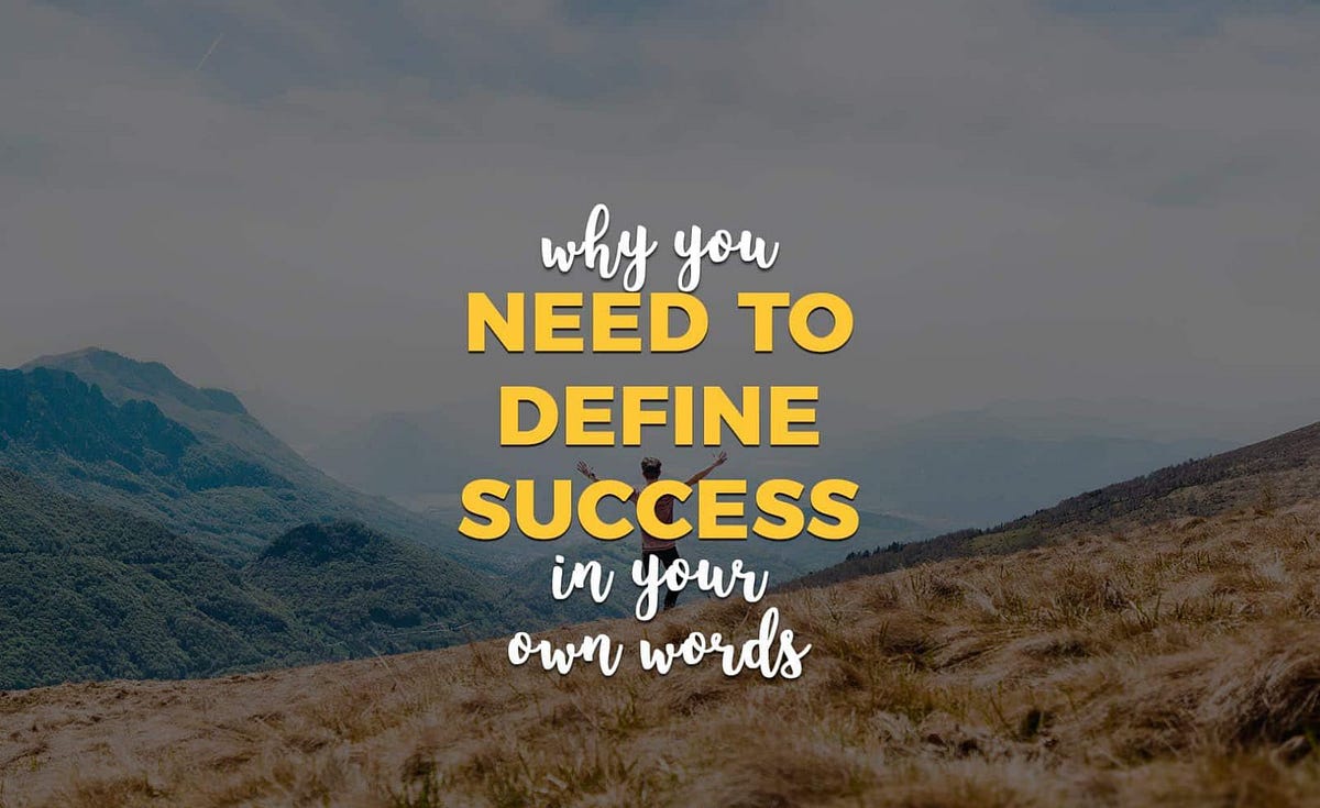 33. The True Meaning of Success: Redefining Achievement in a Fast-Paced ...