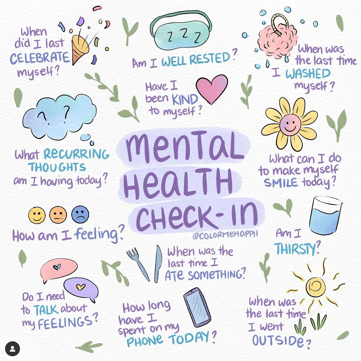 #265 Wellbeing Wednesday — ‘Mental Health Check-in’ and ‘Love Yourself ...