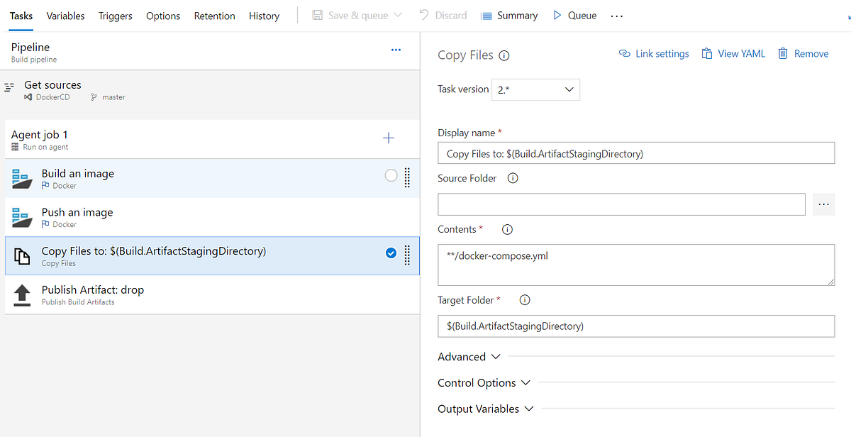 Docker Compose CI/CD in Azure DevOPs | by Vasyl Kutsyk | Medium