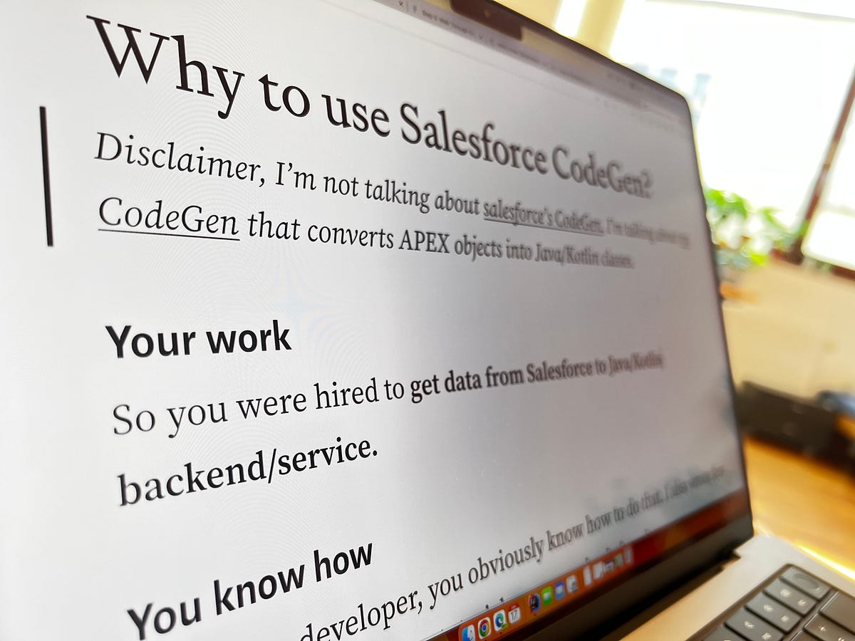 Efficiently Convert APEX Objects into Java/Kotlin Classes | Medium