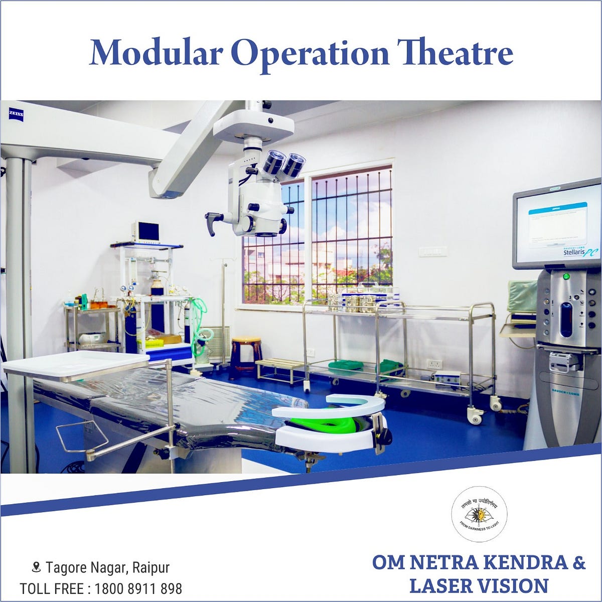Find Laser Surgery Hospitals in Raipur - Om Netra Kendra & Laser Vision ...