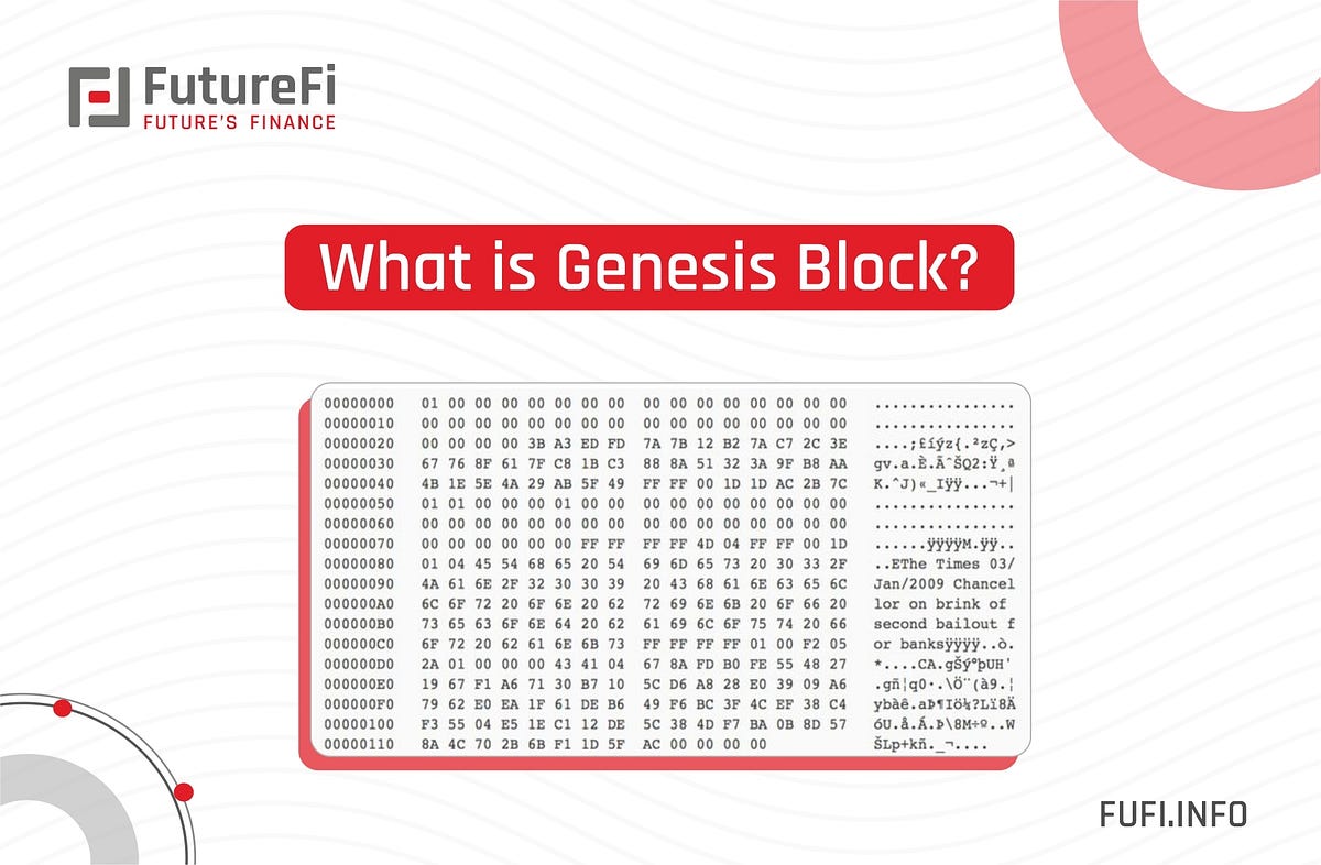 What is Genesis block? - Future Finance - Medium
