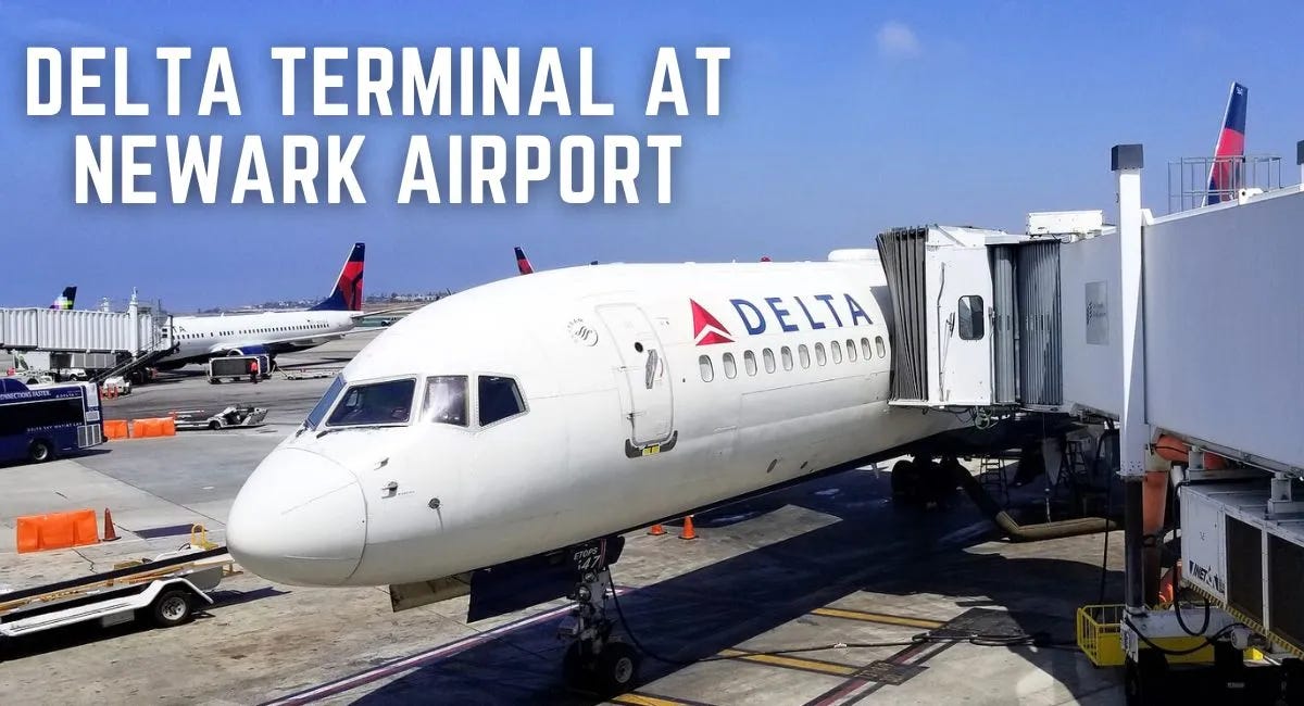 Delta Air Lines Terminal at Newark Airport | by AviaTech Channel | Jan ...