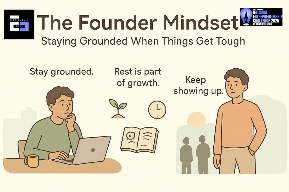 🧠 The Founder Mindset: Staying Grounded When Things Get Tough When the ...