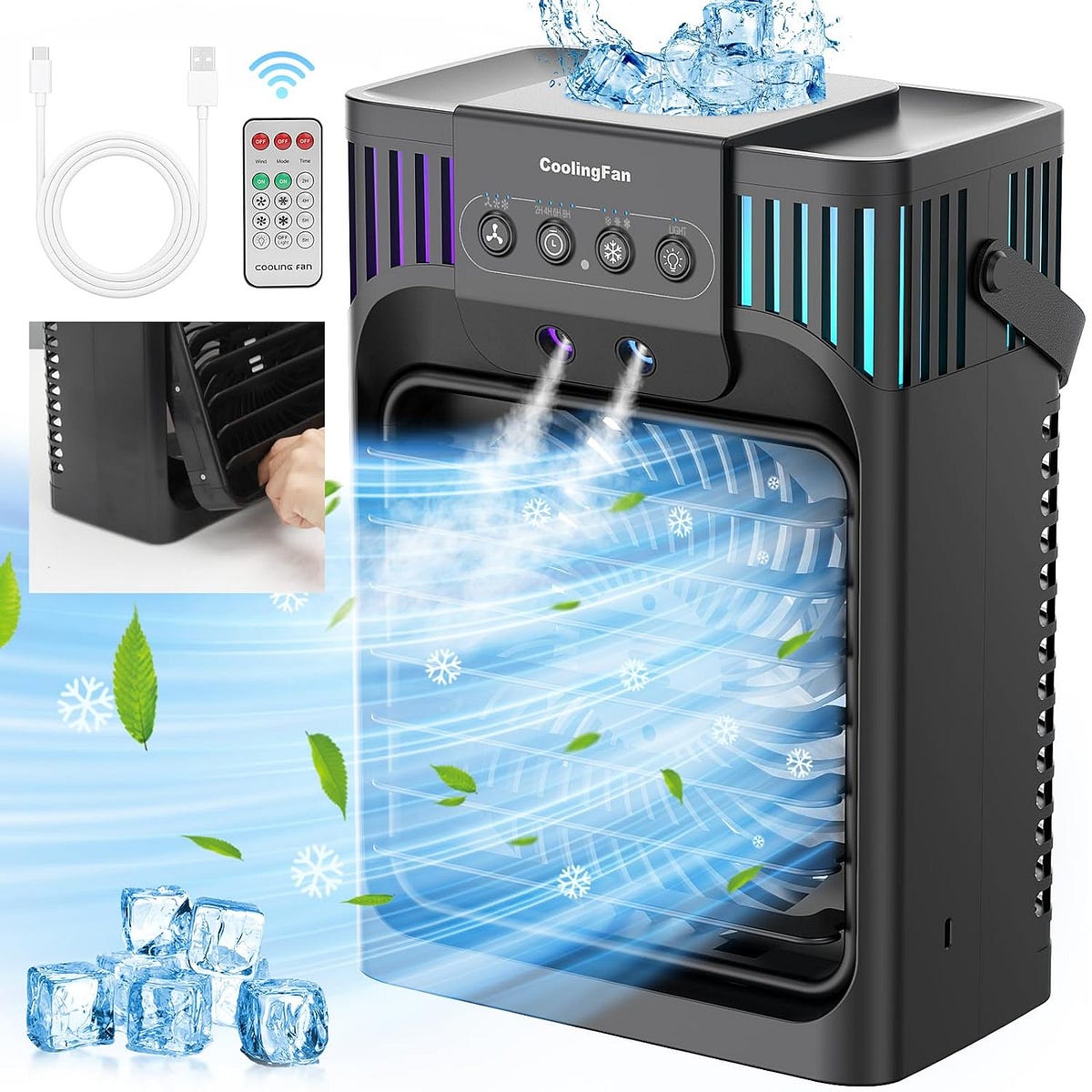 Best Portable AC Mini cooler Fan on AMAZON | by Sourajit Samanta | Medium
