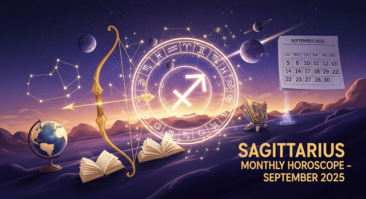 Sagittarius September 2025 Horoscope | by Indian Astrology | Aug, 2025 ...
