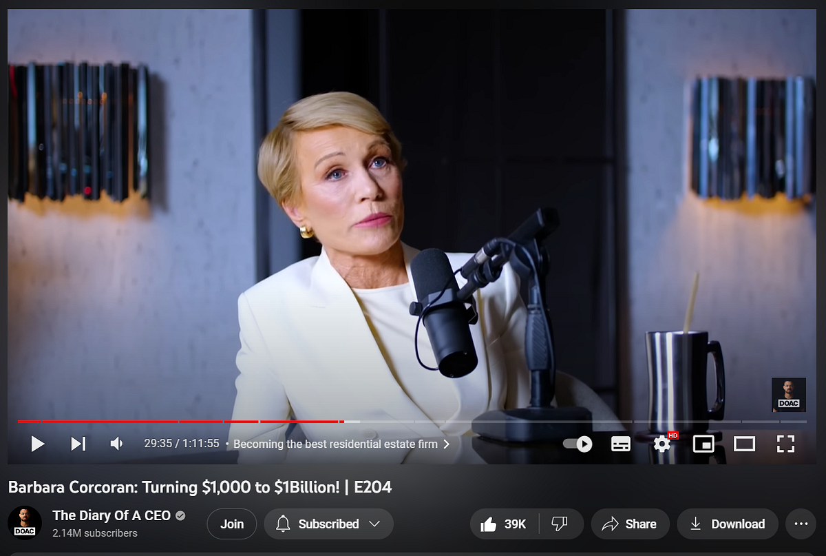 How Barbara Corcoran from Shark Tank Used Her Childhood to Build a Big Business | by ...