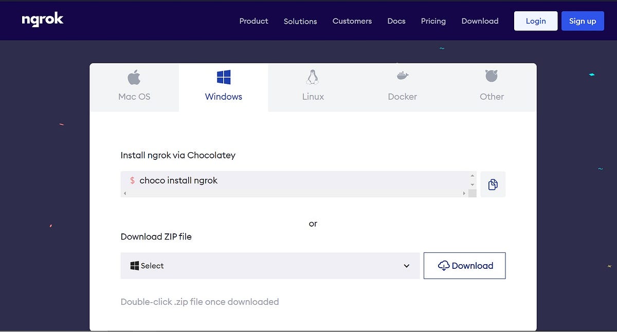 Enabling Global Accessibility For Localhost Website Using Ngrok Tool