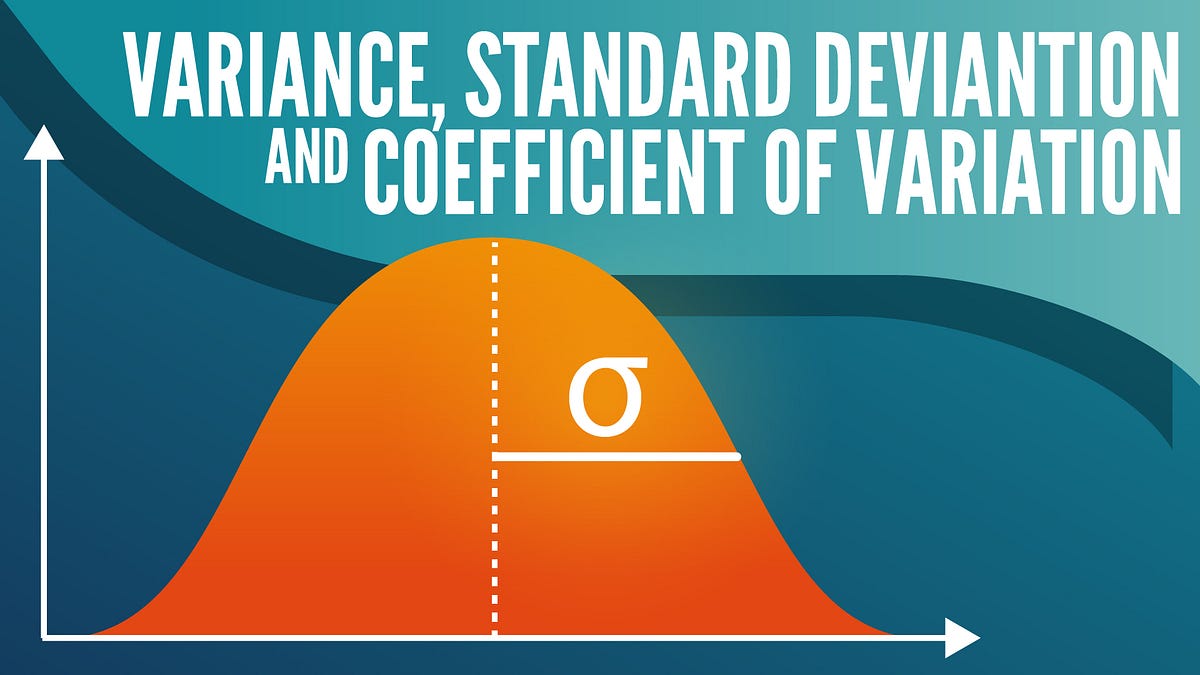 Coefficient Of Variation And Standard Deviation Medium