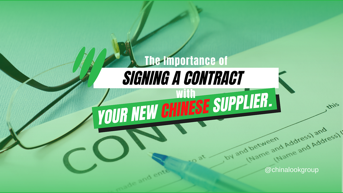 Legally Enforceable Contract in China | by China Look Group | Medium
