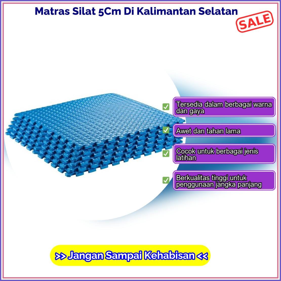 Matras Silat 5Cm Di Kalimantan Selatan - Matras Puzzle Tebal - Medium
