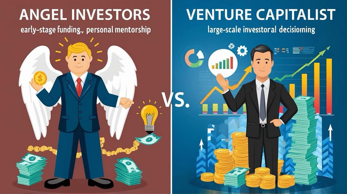 Angel Investors vs Venture Capitalists: Which Path Is Right for You? | by Business agroup ...